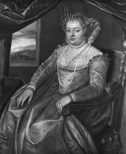 FONDAZIONE ZERI | CATALOGO : Robusti Domenico, Ritratto femminile