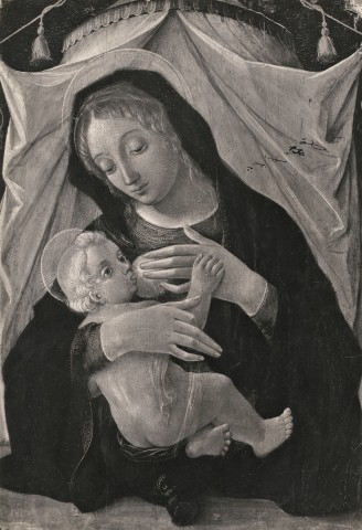 FONDAZIONE ZERI | CATALOGO : Liberale da Verona, Madonna con Bambino